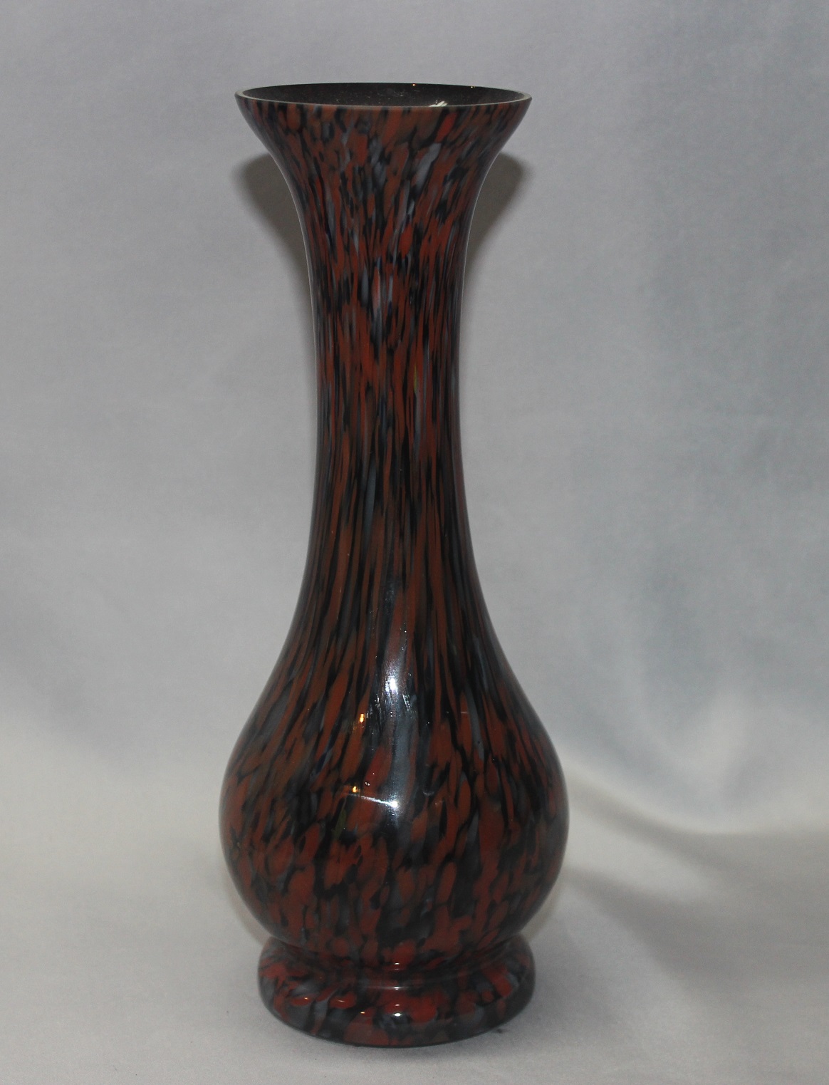 Red and Black EOD Vase